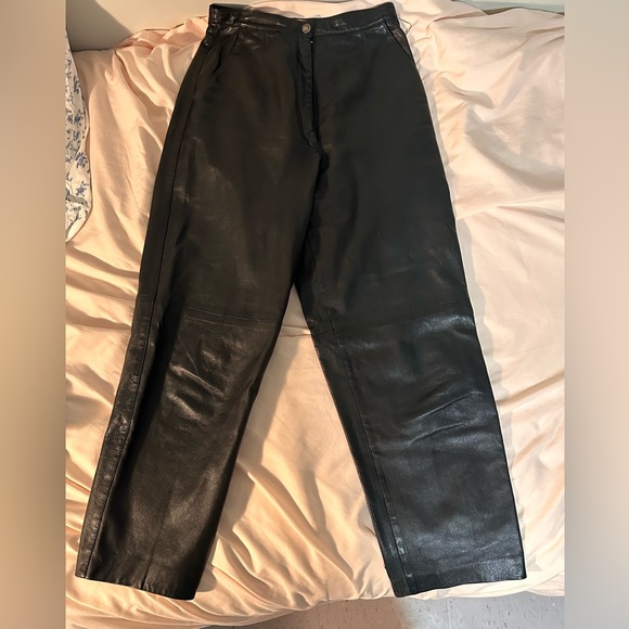 bagatelle | Pants & Jumpsuits | High Rise Leather Pants | Poshmark